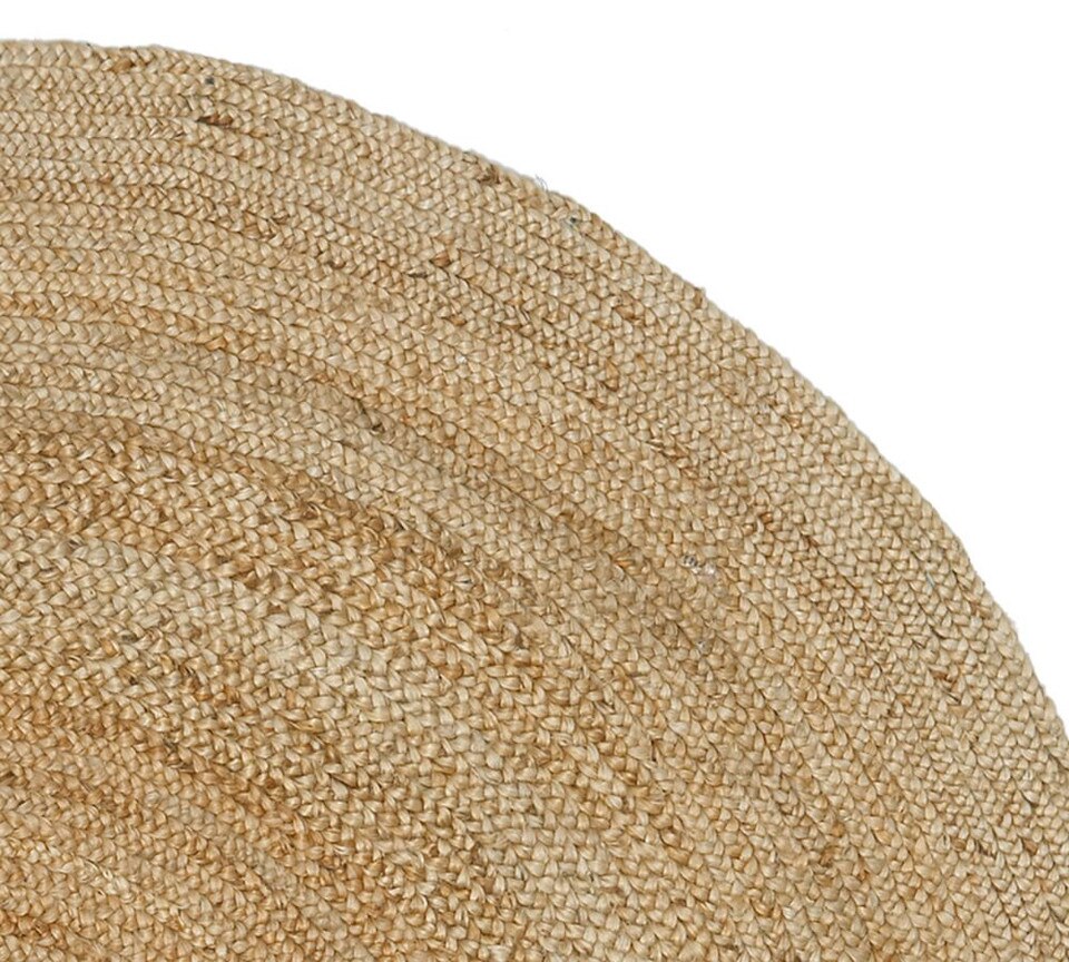 Round Jute Rug - Natural - Pottery Barn Australia